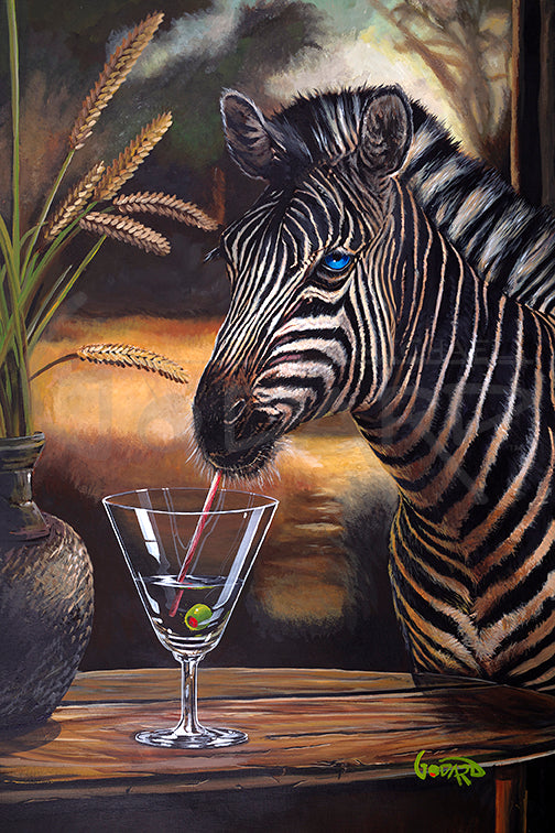 Zebra-tini – Olive Vegas Gallery