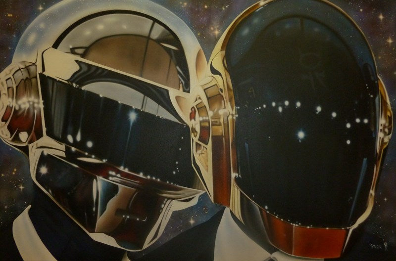 Daft Punk - Plug It, Play It, Burn It, Rip It – Olive Vegas Gallery