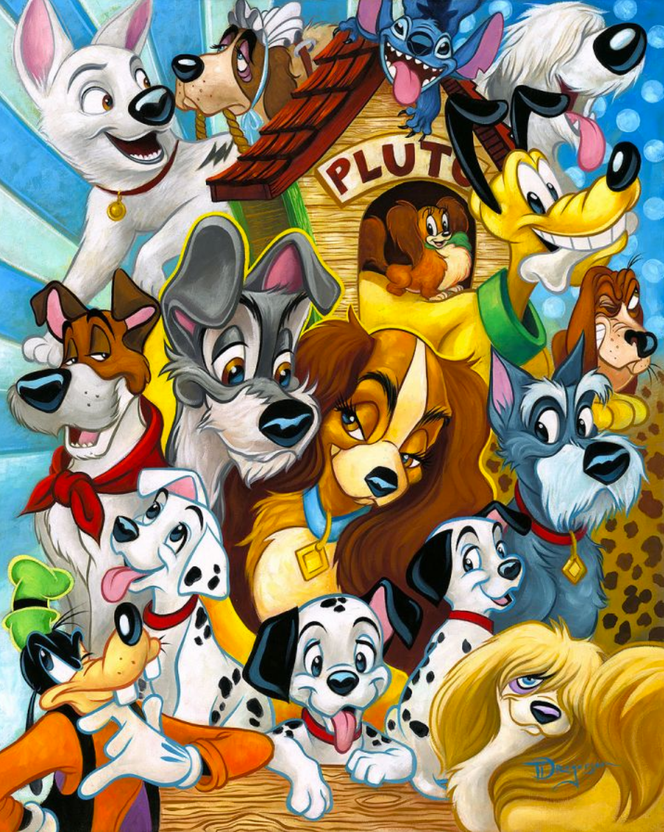 Disney Dogs – Olive Vegas Gallery