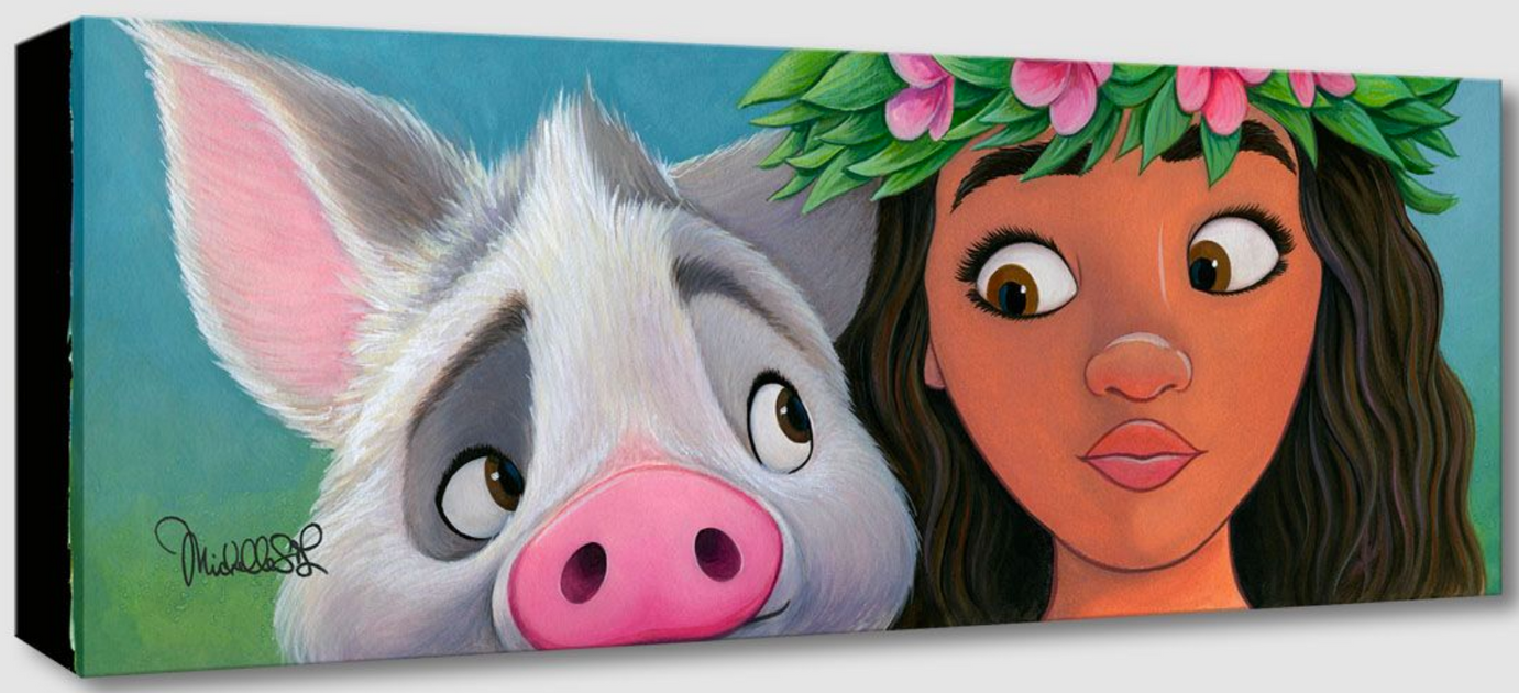 Moana's Sidekick (Treasures) – Olive Vegas Gallery