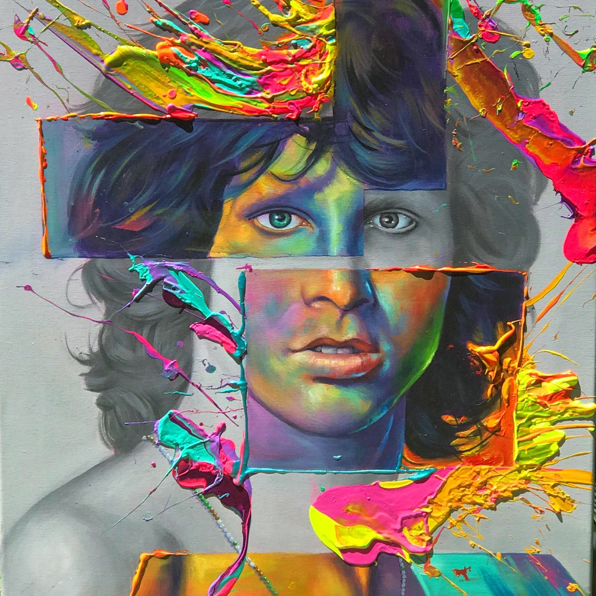 Jim Morrison - In Living Color – Olive Vegas Gallery