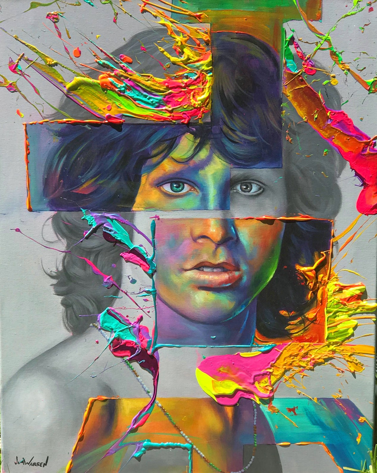 Jim Morrison - In Living Color – Olive Vegas Gallery