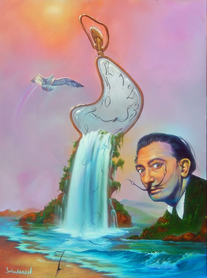 The World on Dali Time – Olive Vegas Gallery
